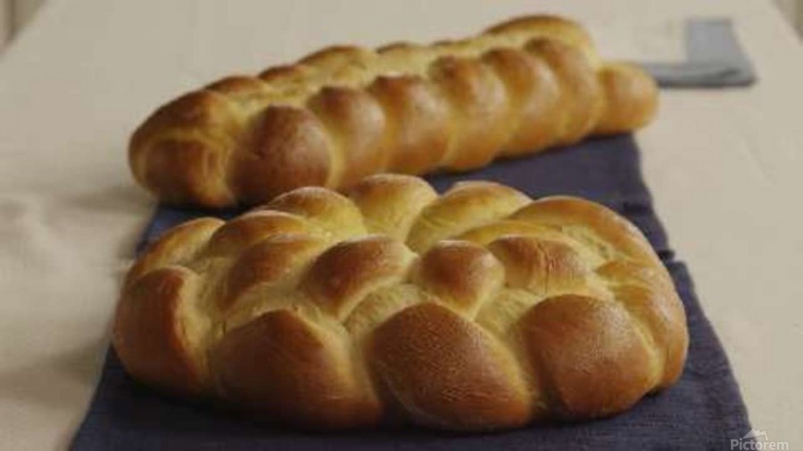 Two Challot by Zomick-s Challah Wall Art