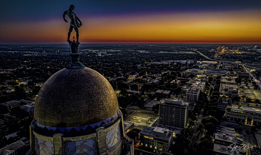 NEBRASKA STATE CAPITOL by Carney Photography Wall Art
