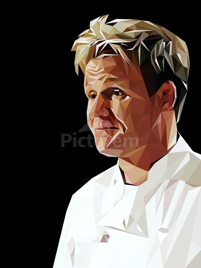 disgusting gordon ramsey meme by magnificentart Wall Art