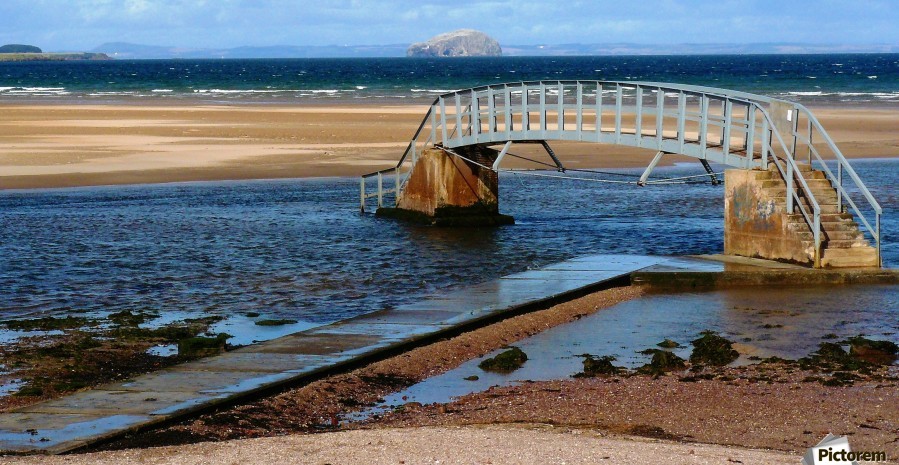 Bridge to ..... by Andy Jamieson Wall Art