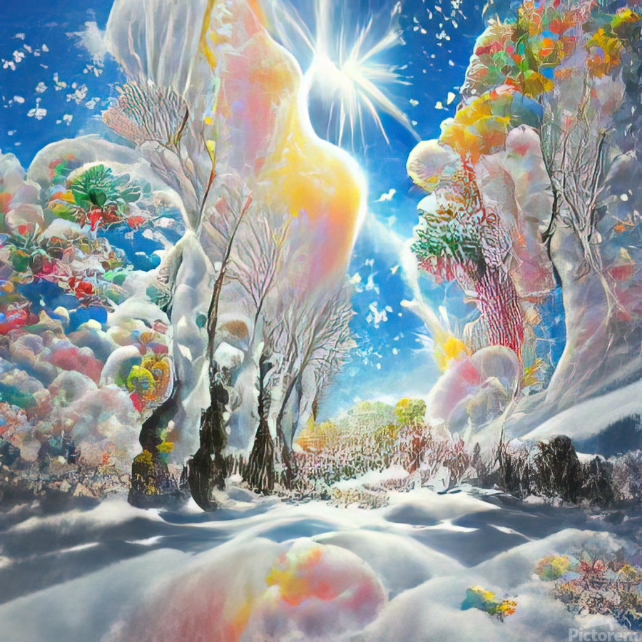 r18j5Zq7eE0w8fOWG6oG gigapixel low res scale by MothFluff Wall Art