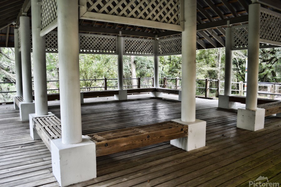 Gazebo by Maria Dale Wall Art