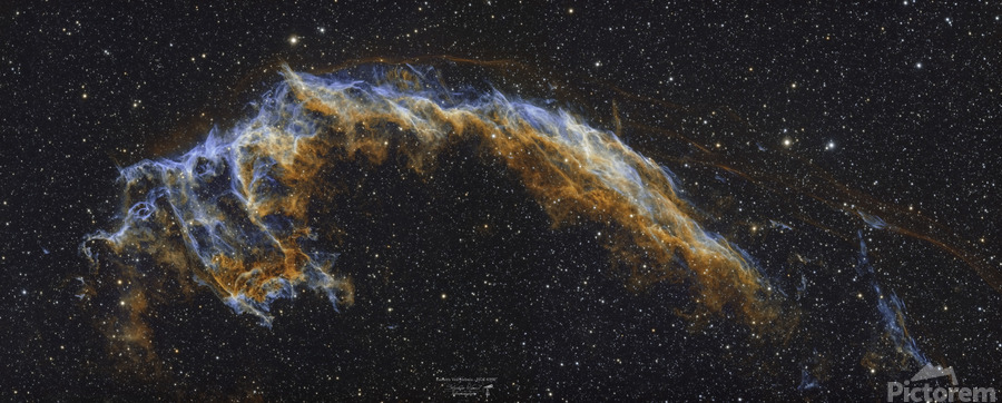 Eastern Veil Nebula English Version by Stephan Hamel Astrophotography ...
