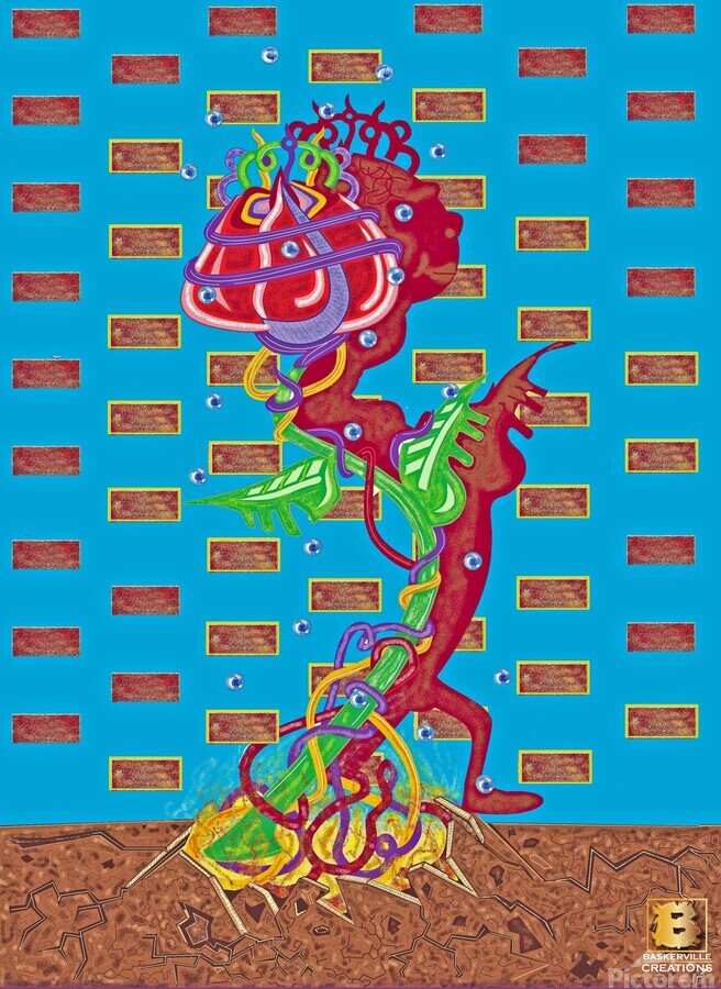 Concrete Success by Vanwizle Wall Art