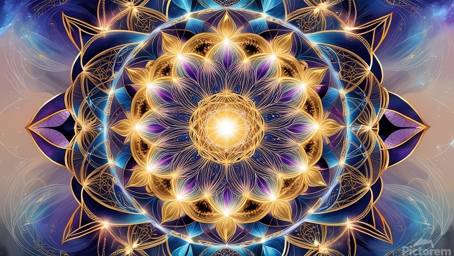 Celestial Harmony by Noureddine Bedri Wall Art