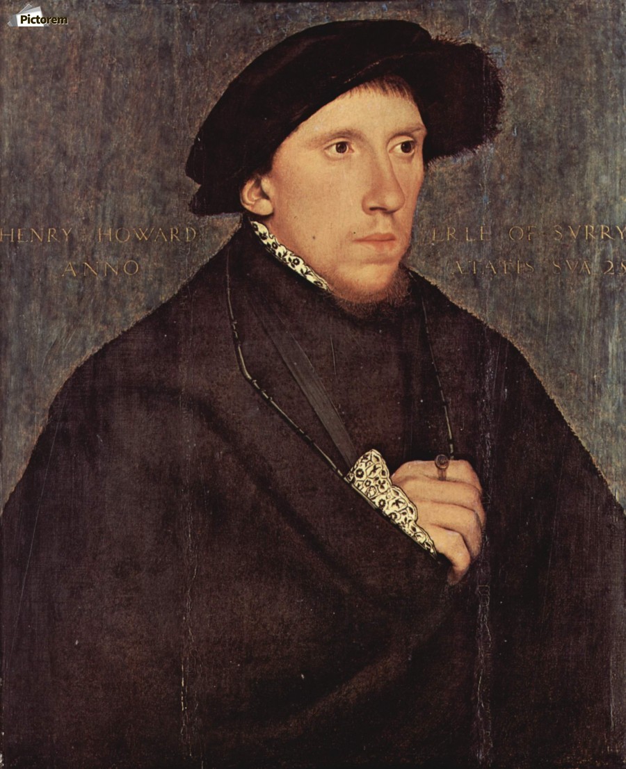 Henry Howard, Earl of Surrey by Hans Holbein Wall Art