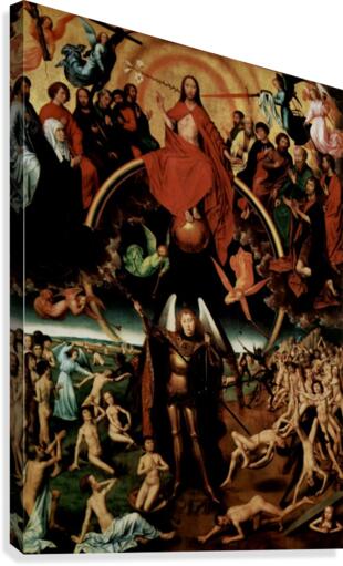 The Last Judgment, triptych, central panel by Hans Memling Wall Art