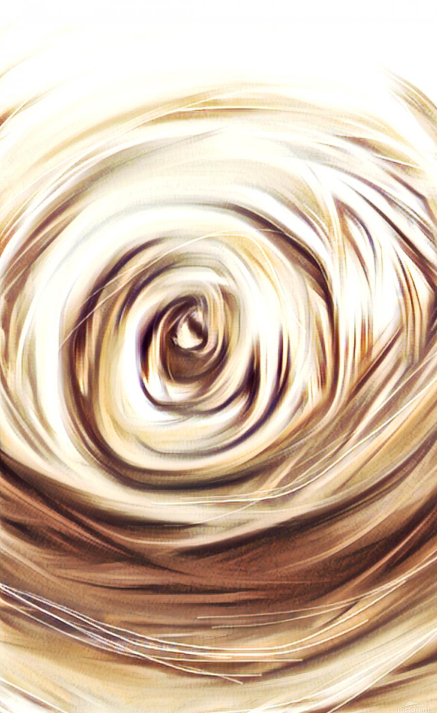 Butterscotch Ball by Mary Crook Wall Art