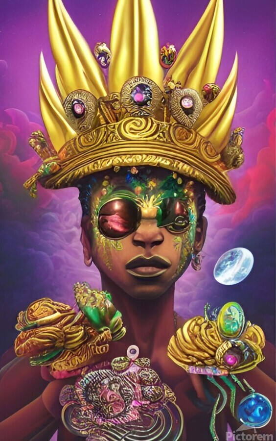 Dope Kings 7 by LoveLight Rivers Wall Art