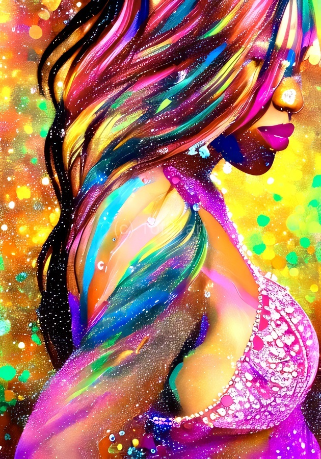Jasmine by 1of21art Wall Art