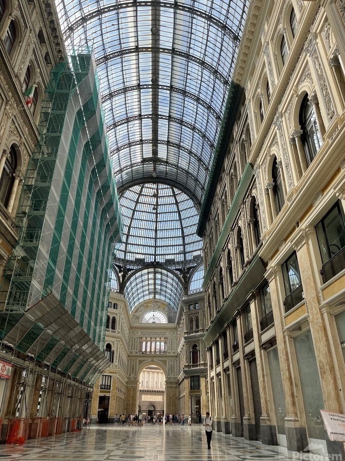 Napoli Mall by Corey Magyar Wall Art