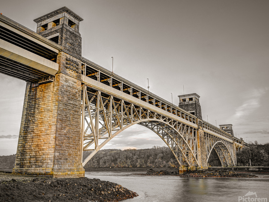 Britannia Bridge by Assaf Frank Wall Art