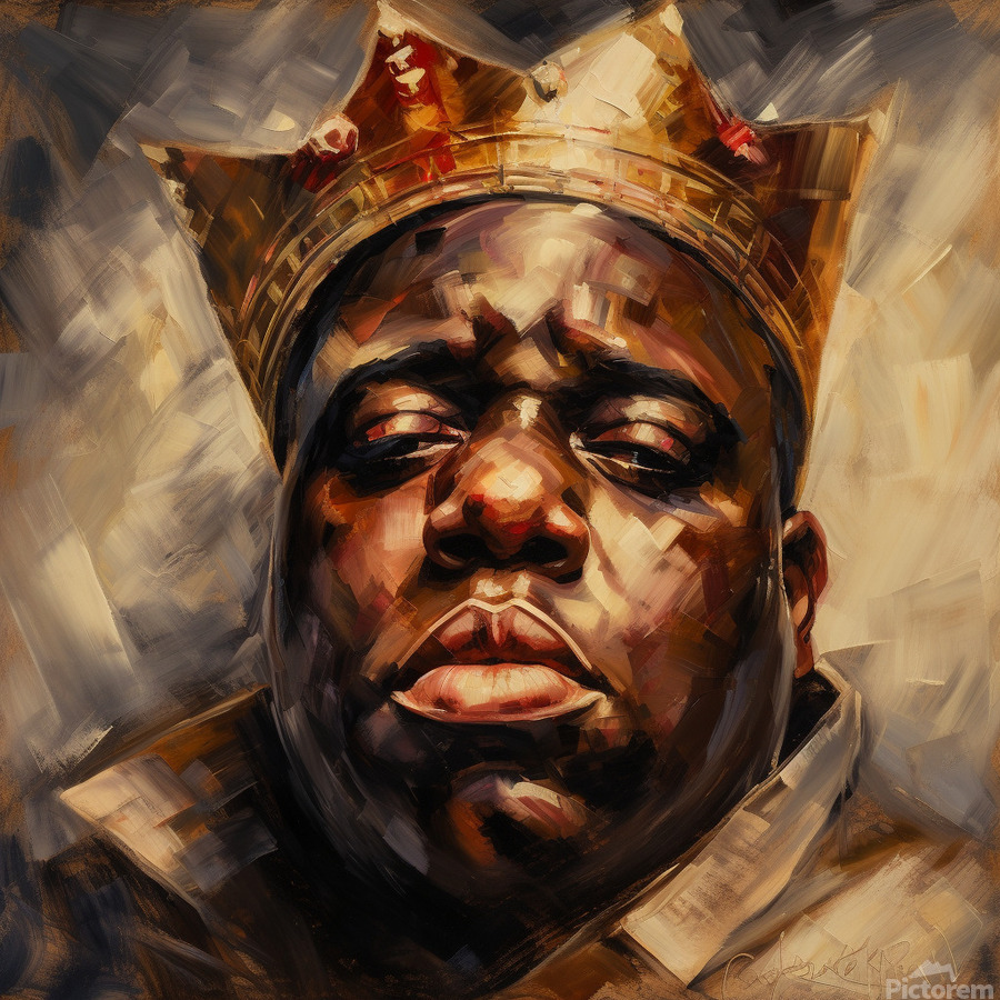 Biggie - Larger than life series by Curly Wall Art
