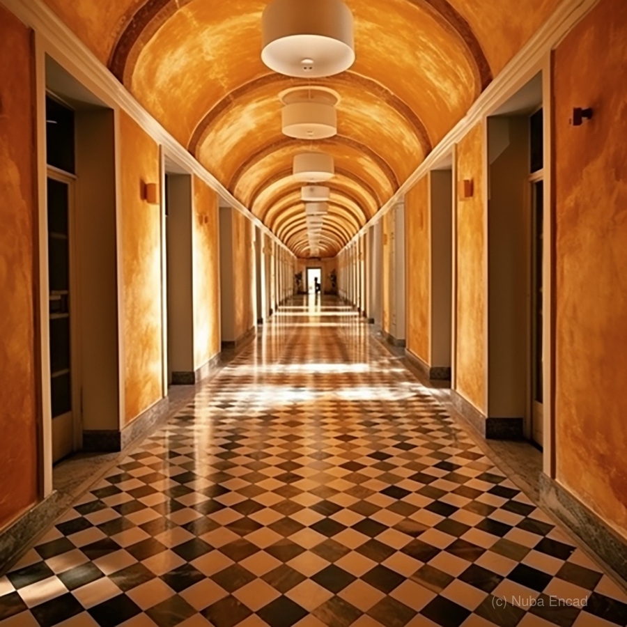 Labrynth by Nuba Encad Wall Art