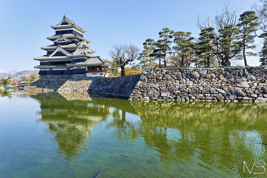 Japan. Matsumoto Castle by Marco Brivio Wall Art