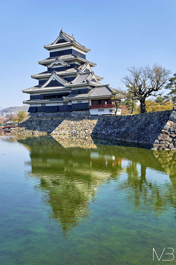 Japan. Matsumoto Castle by Marco Brivio Wall Art