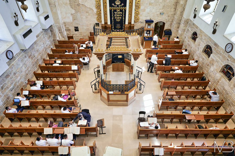 Jerusalem Israel. The Hurva Synagogue also known as Hurvat Rabbi ...