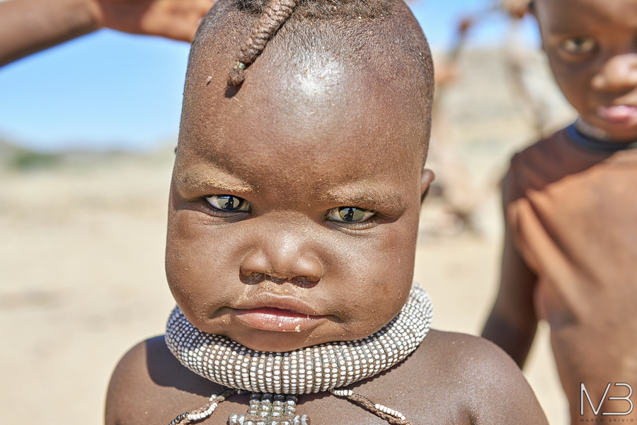Namibia. Portrait of a Himba child in Kunene region by Marco Brivio ...