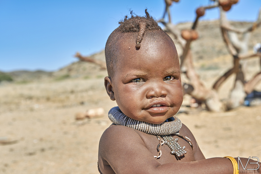 Namibia. Portrait of a Himba child in Kunene region by Marco Brivio ...
