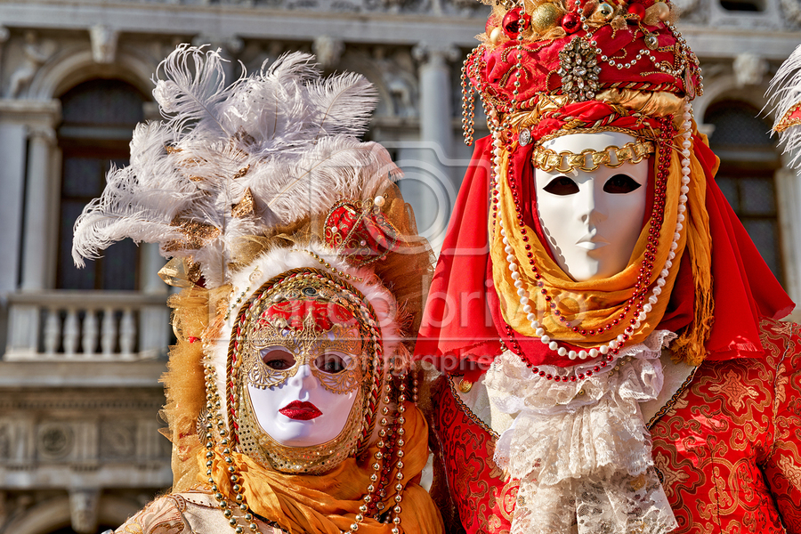 Venice Italy. The Carnival by Marco Brivio Wall Art