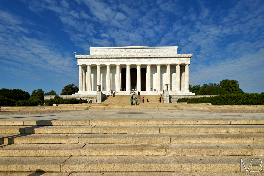 The Lincoln Memorial. Washington D.C. by Marco Brivio Wall Art