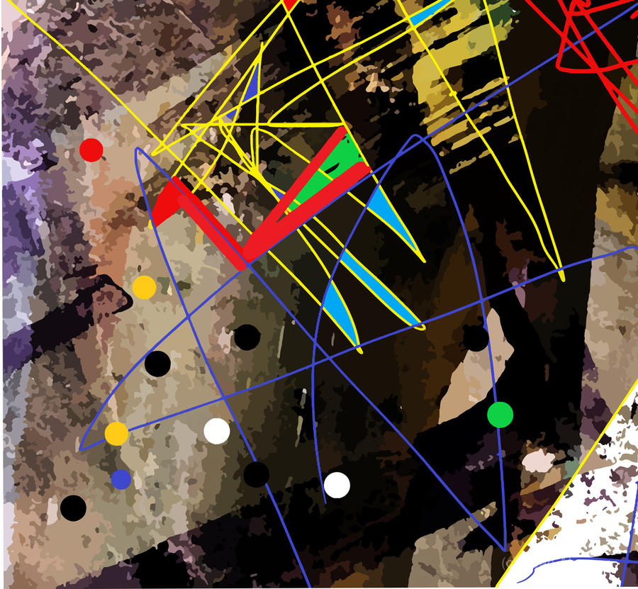 a modern masterpiece by Sean Ahern Wall Art