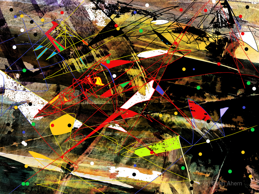 modern masterpiece cool by Sean Ahern Wall Art