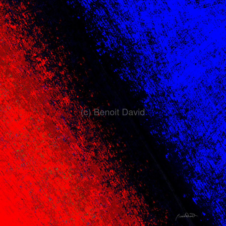 Fire and ice by Benoit David Wall Art
