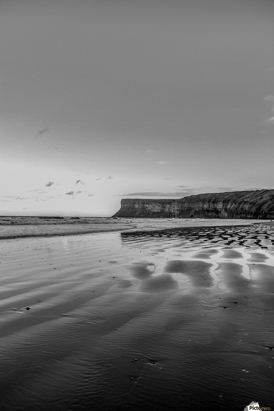 Saltburn Cliffs by Matthew Barber Photography Wall Art