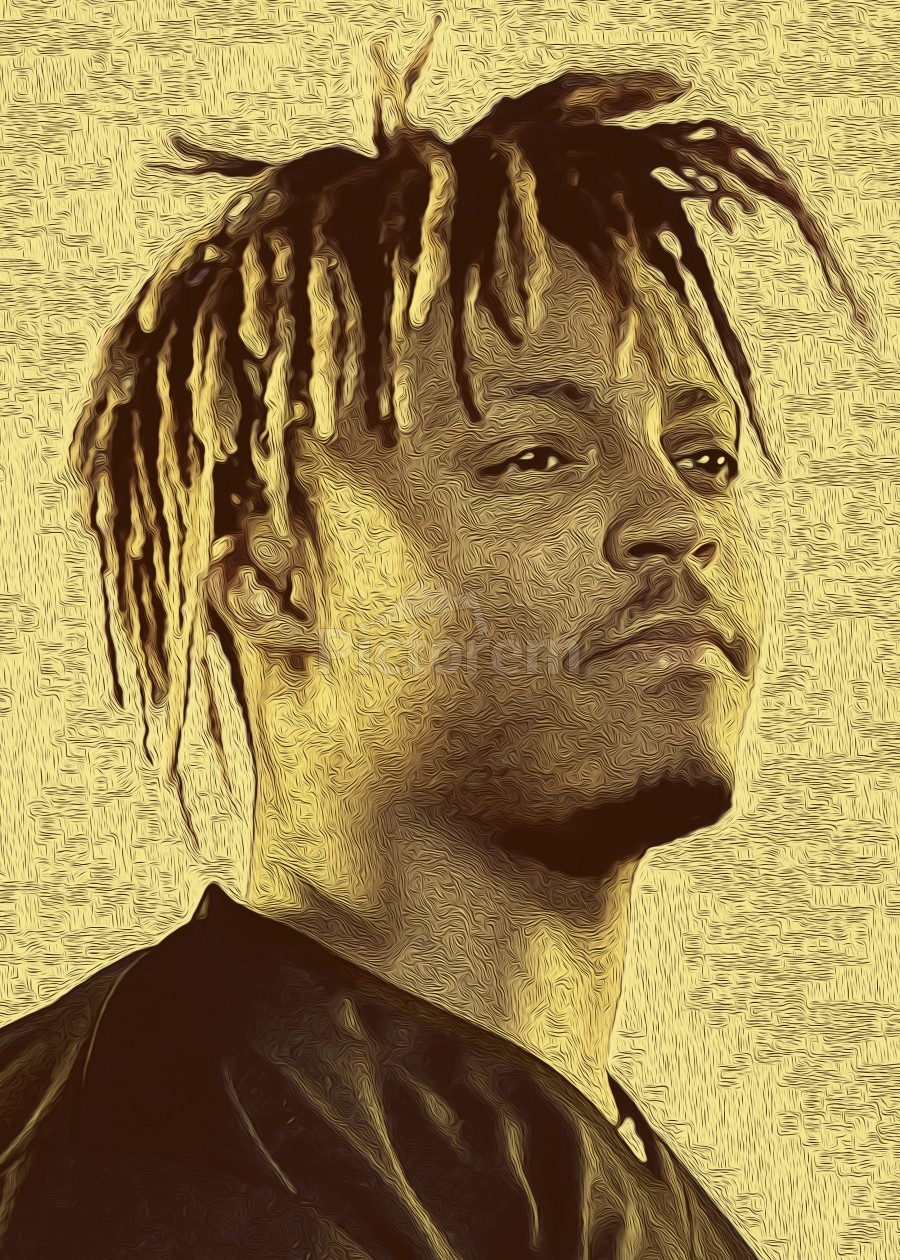 Juice Wrld Best Pictures 4 by RANGGA OZI Wall Art
