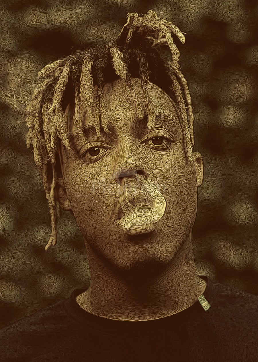 Juice Wrld Best Pictures 3 by RANGGA OZI Wall Art