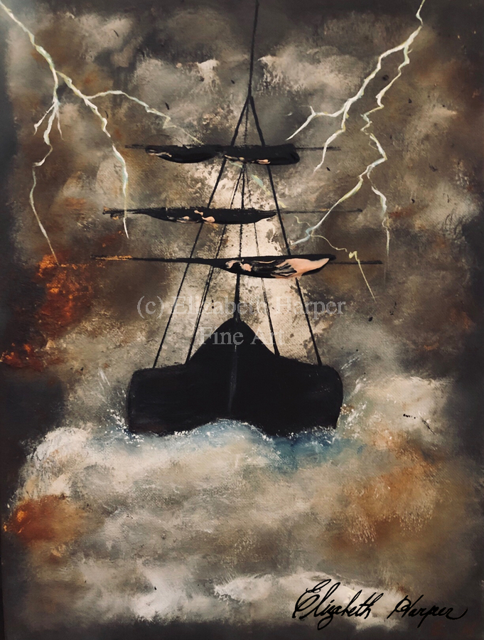 46 by Elizabeth Harper Fine Art Wall Art