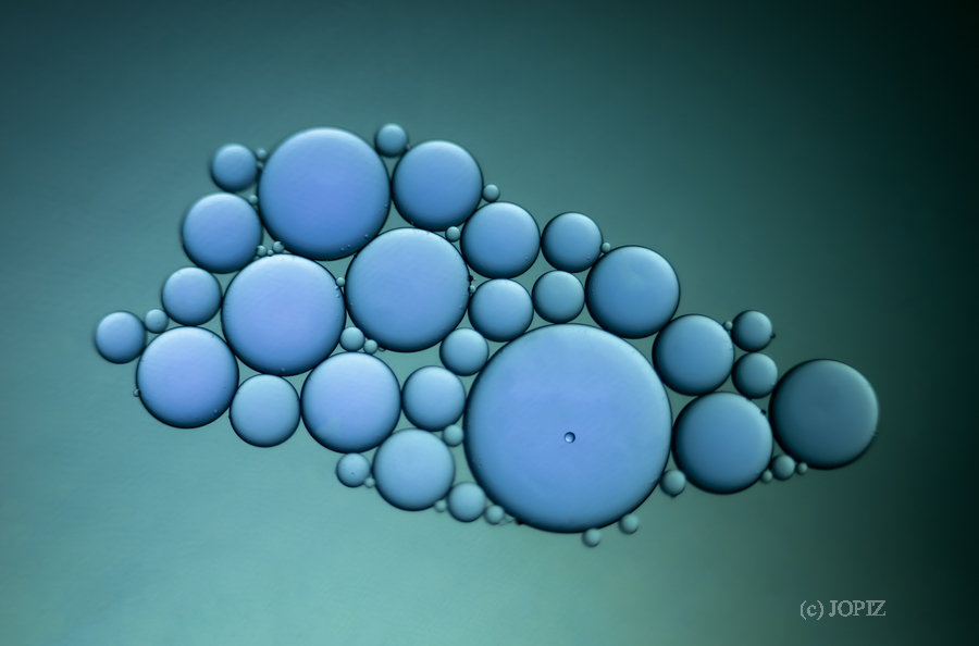 OIL ON WATER 1 by JOPIZ Wall Art