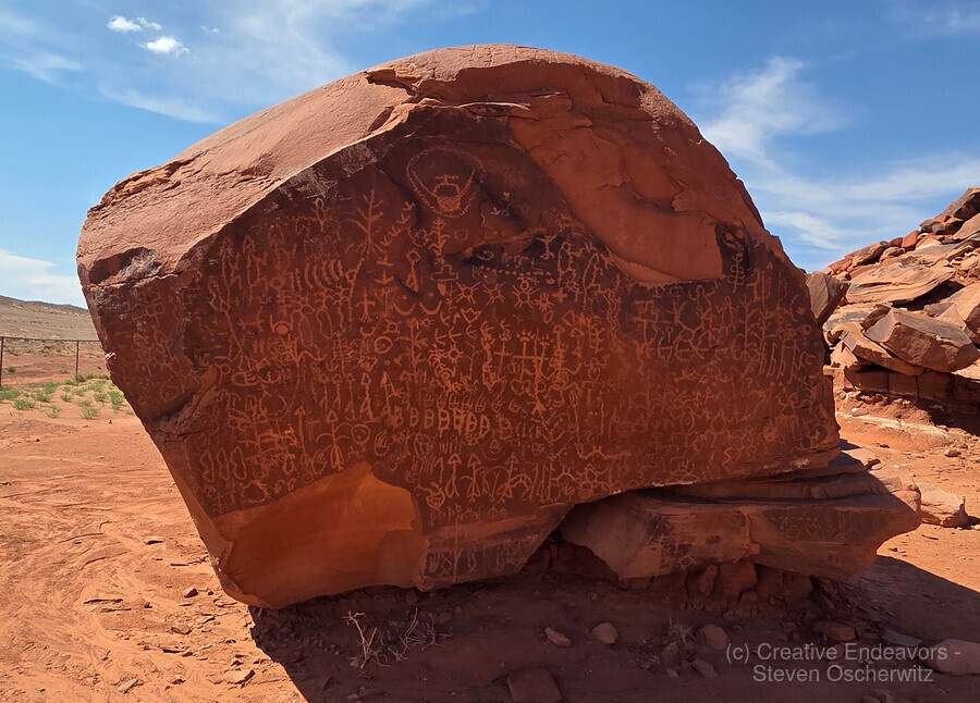 Tutuveni Hopi Clan rock - Northern Arizona by Creative Endeavors ...