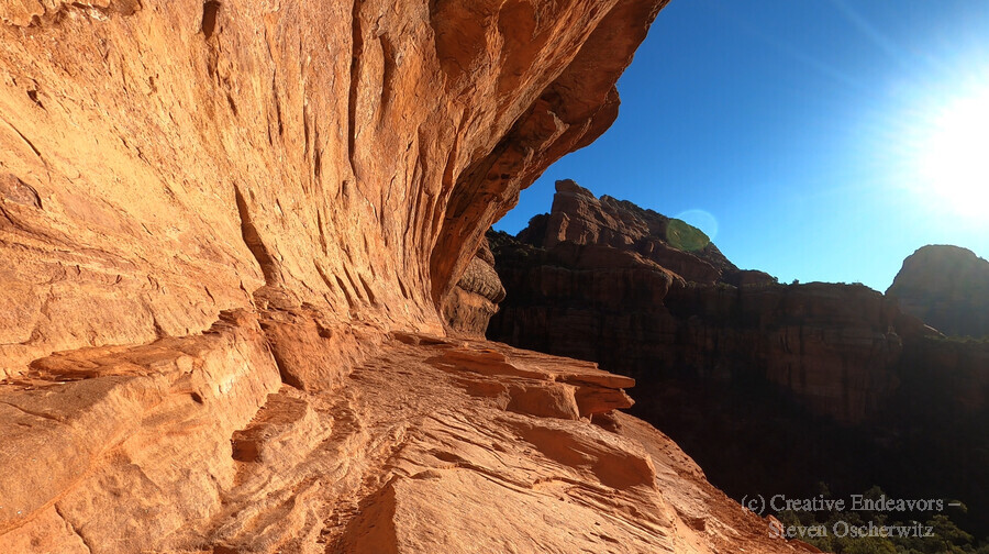 Stone alcove near Sedona Arizona by Creative Endeavors - Steven ...