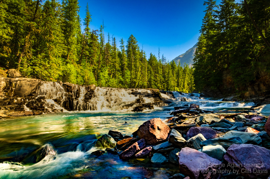 Logan Creek by Scene Again Images: Photography by Cliff Davis Wall Art