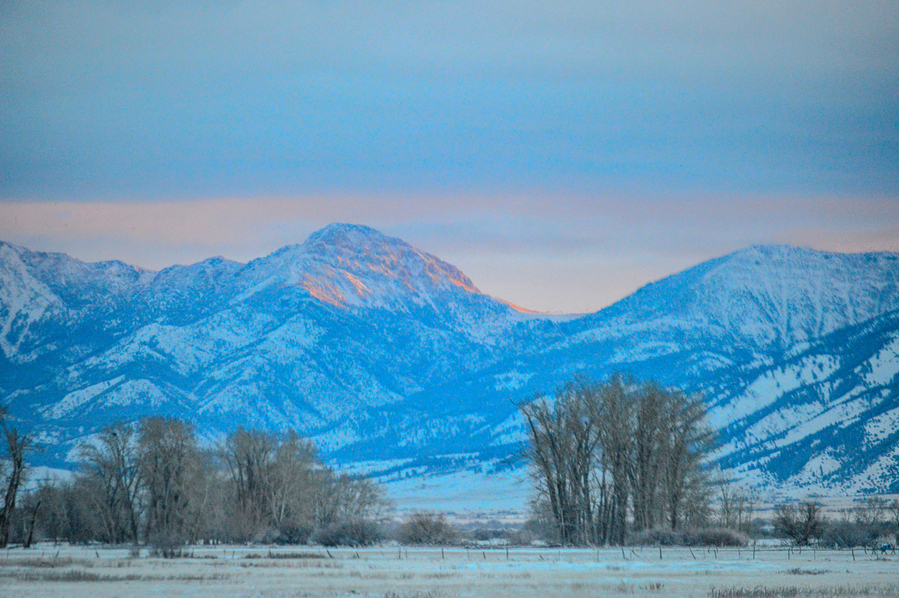 Ross Peak Bridger Range Montana by Scene Again Images: Photography by ...