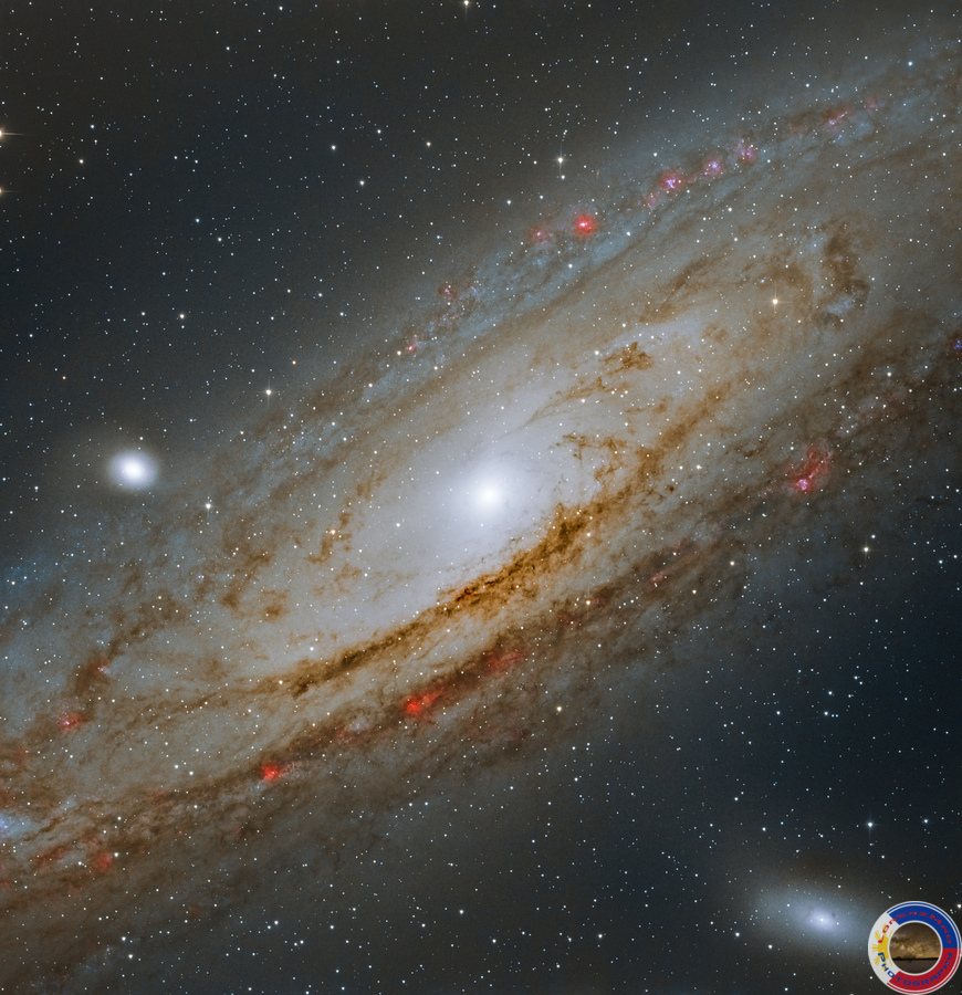 Andromeda Galaxy by Lrenz Wall Art