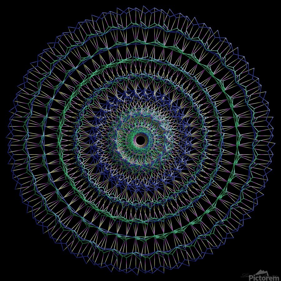 Circular Pages by Ross Crum Wall Art