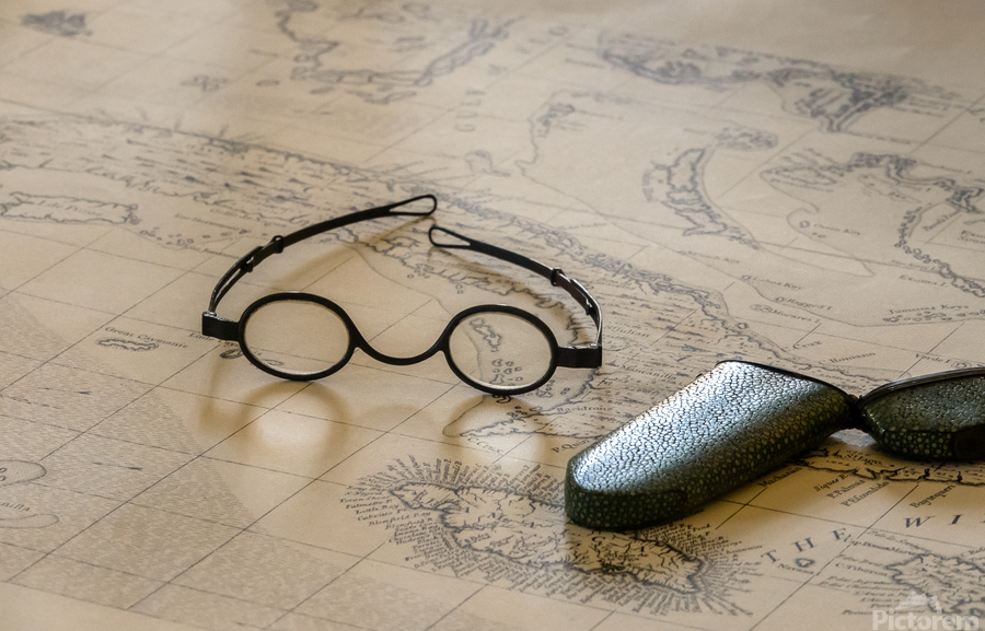Ancient mariners map of Cuba and Jamaica by Steve Heap Wall Art