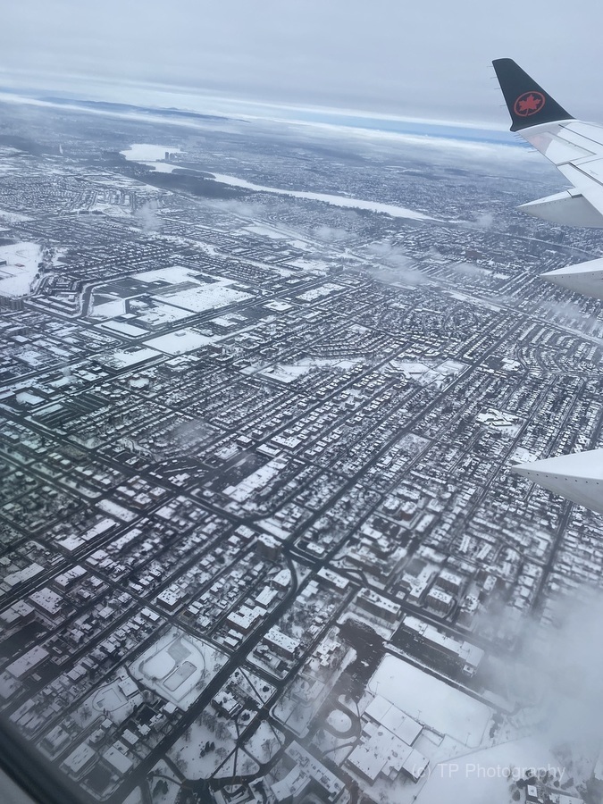 Montreal in winter by TP Photography Wall Art