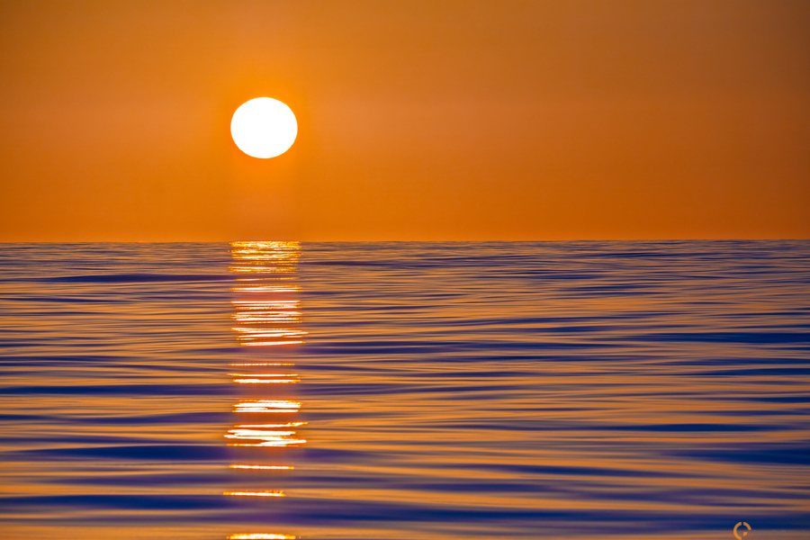 Mid Atlantic Sunset by Jesse Goff Wall Art