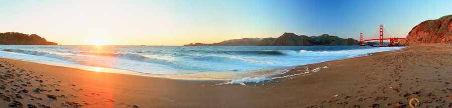 Baker Beach San Francisco by Jesse Goff Wall Art