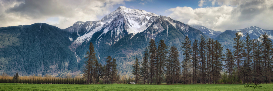 MT. CHEAM by Adam Graves Wall Art