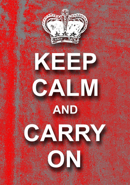 keep calm posters font