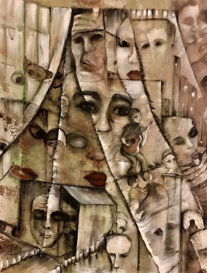 Windows by Becky Claffy Fine Art Wall Art