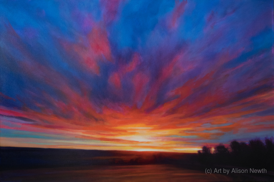 Erika s View by Art by Alison Newth Wall Art