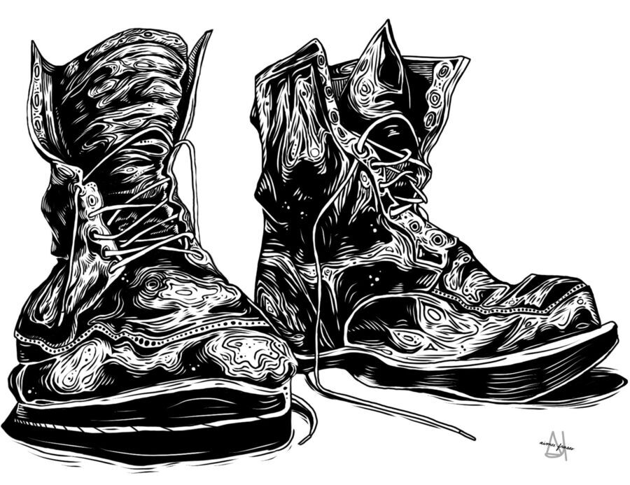 Boots by Aimee Fraser Wall Art