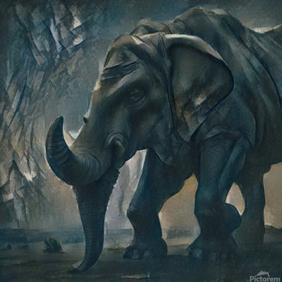 The Elephino by Perez Wall Art