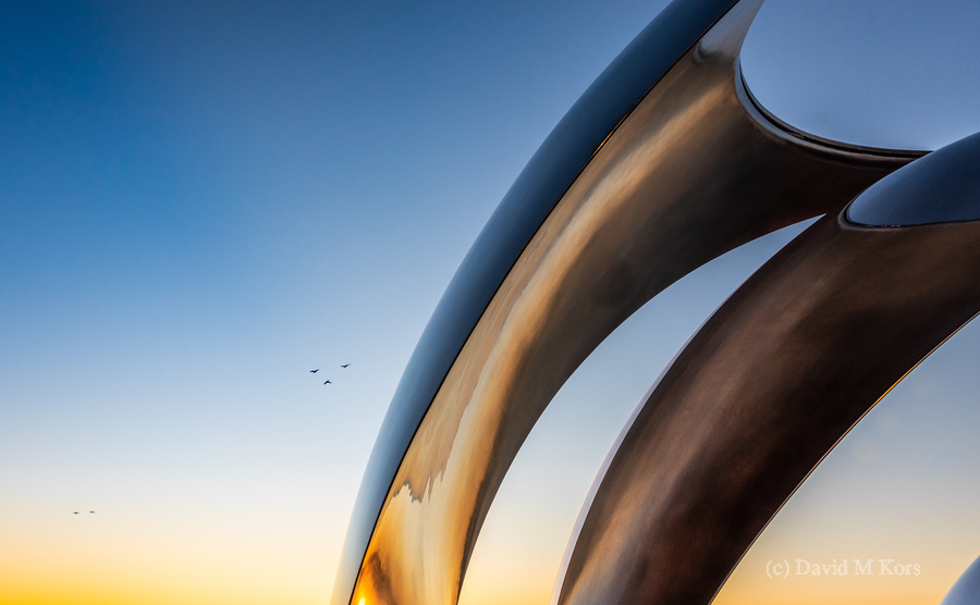 Mississippi River Sculpture Detail by David M Kors Wall Art